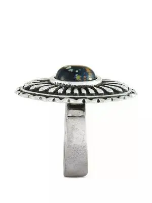 KING BABY STUDIO Starburst Concho Turquoise Ring