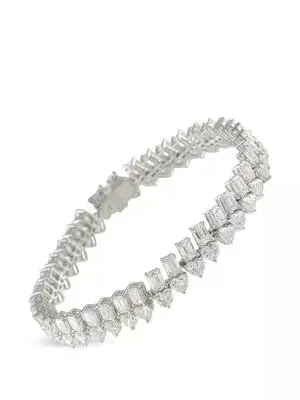 LB EXCLUSIVE 18k White Gold Diamond Bracelet - Silver