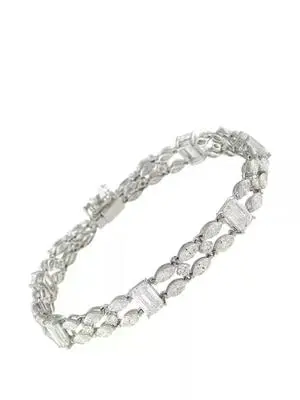 LB EXCLUSIVE 18k White Gold Diamond Bracelet - Silver