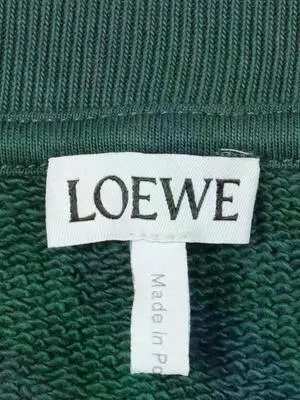 Loewe Anagram Embroidery Sweatshirt - Green