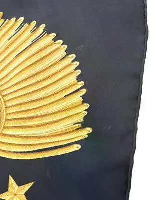Hermès 2000s Poste Et Cavalerie Silk Scarf