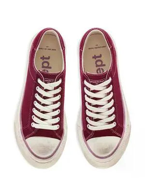 EPT Dive Vintage Distressed Finish Lace-up Sneakers