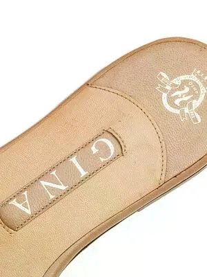 GINA Embellished Slide Sandals
