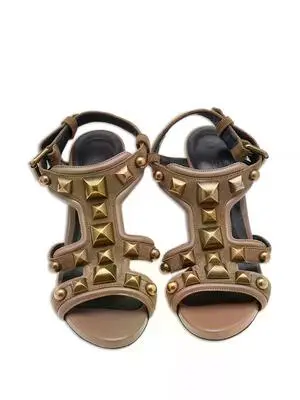Burberry Stud-embellished Ankle Strap Sandals