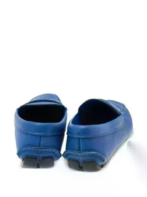 Prada Saffiano Leather Penny Loafers