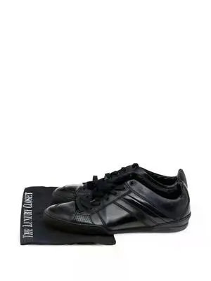 Dior Leather Lace-up Sneakers