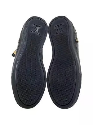 LOUIS VUITTON High Top Zip-up Sneakers