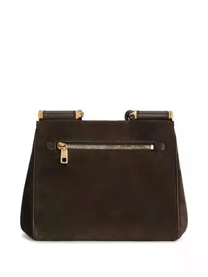 Dolce & Gabbana Small My Sicily Handbag In Split Calfskin - Brown