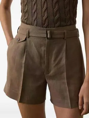 Ralph Lauren Denise Belted Shorts