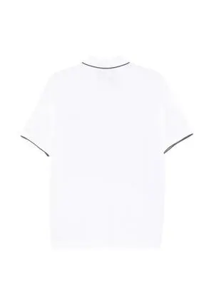Marc O'polo Logo-embroidered Tipped Polo Shirt