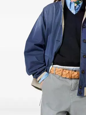 Miu Miu Washed Twill Blouson Jacket