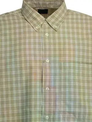 DAIWA PIER39 Check-print Button-down Shirt