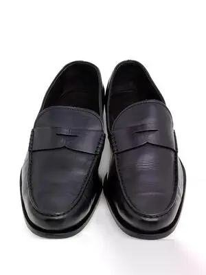 TOD'S Leather Penny Keeper Loafers