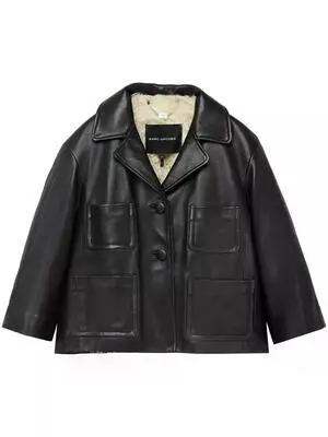Marc Jacobs The Leather Lady Jacket - Black