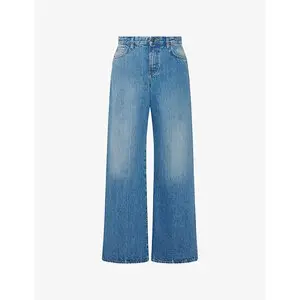 THE ROW Eglitta Straight-leg Denim Jeans - Blue
