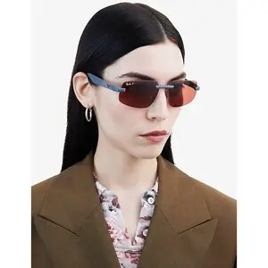 Ray-ban Irregular Frame Sunglasses
