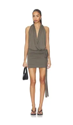 Geel Plain Cocktail Dresses