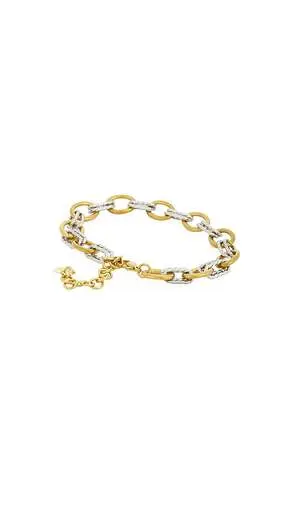 BRACHA Mini Roxy Two-tone Link Bracelet