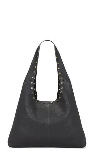 Rebecca Minkoff Hobo Bag With Gold Tone Accents