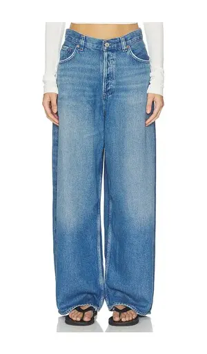 AGOLDE Rounded Baggy Jean - Blue