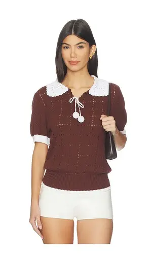 TANNER FLETCHER Rufus Pom Pom Sweater