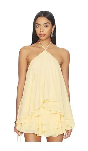 Tularosa Solange Halterneck Top - Orange