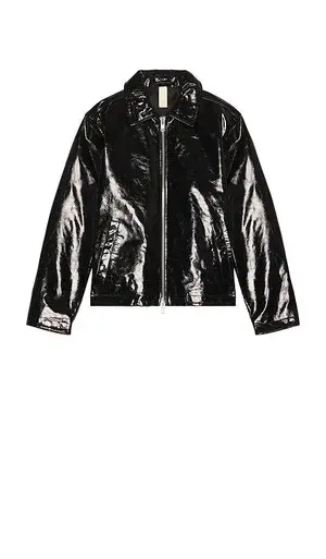 SUNFLOWER Leather Zip-up Jacket