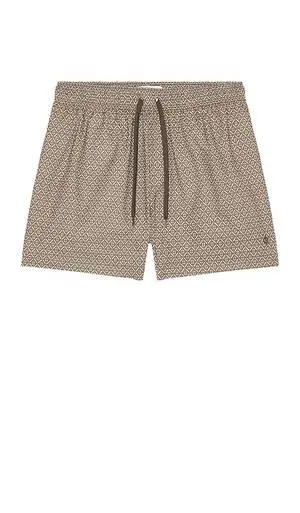 SAMSOE SAMSOE Moses Swim Shorts In . Also - Brown