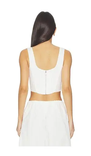 Simkhai Clio Cotton Bustier Top