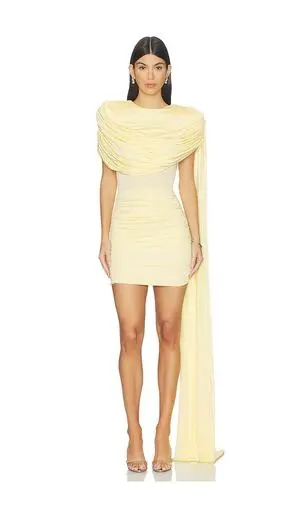 ILKYAZ OZEL The New Arrivals Khara Dress - Yellow