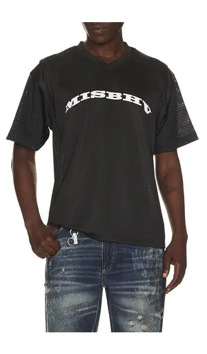 MISBHV Teddy Football T-shirt - Black
