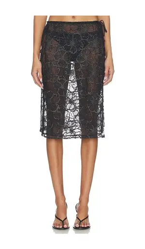 OPERASPORT Alba Long Skirt - Black