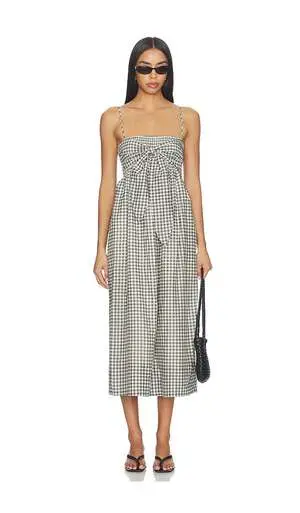 Vince Tie Smocked Cami Dress