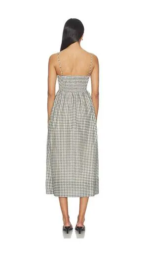Vince Tie Smocked Cami Dress