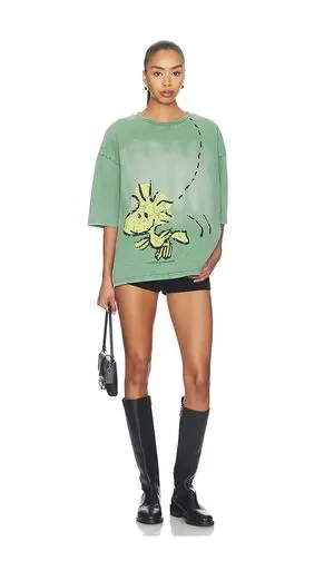 VINTAGE HEAVY X Peanuts Woodstock Graphic T-shirt