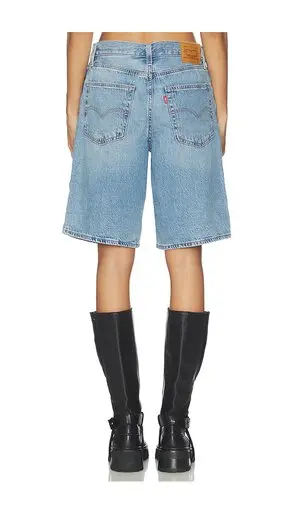 LEVI'S Baggy Dad Denim Shorts - Blue