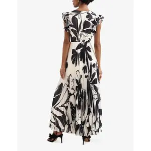 PHASE EIGHT Petite Uma Floral-print Woven Maxi Dress