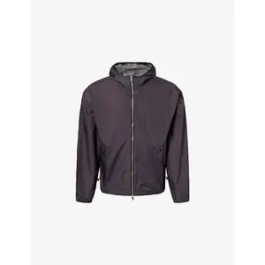MKI MIYUKI ZOKU Hyperlight Hooded Shell Wind Jacket - Raisin