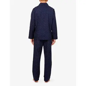 Derek Rose Nelson Classic-fit Cotton Pyjama Set