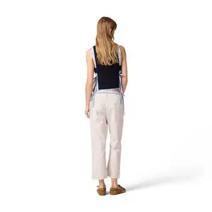 Miu Miu Wide Leg Denim Jeans With Embroidered Logo