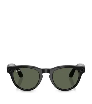 Ray-ban X Meta Headliner Smart Sunglasses - Black