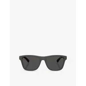 Burberry Square Frame Acetate Sunglasses - Grey