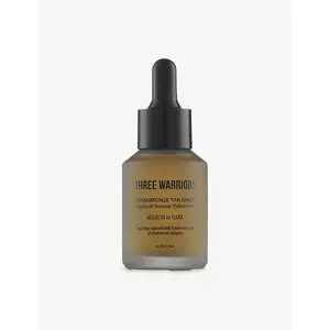 THREE WARRIORS Hydrabronze Face Tan Drops - Medium - Dark