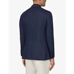 Boggi Milano Micro-textured Linen Jacket