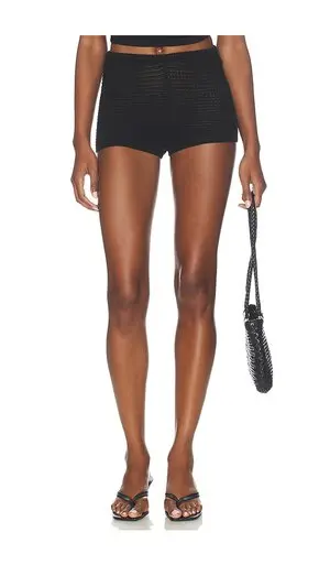 LOVERS AND FRIENDS Evette Knit Short - Black