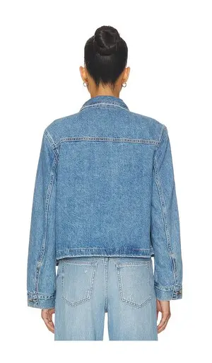 Madewell Chore Cropped Denim Jacket