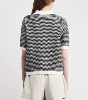 Varley Knitted Gaelle Polo Shirt