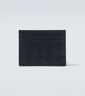 Bottega Veneta Intrecciato Leather Card Holder