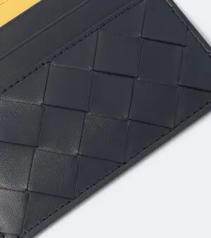 Bottega Veneta Intrecciato Leather Card Holder