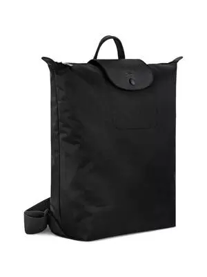 Longchamp Le Pliage Leather-trim Backpack